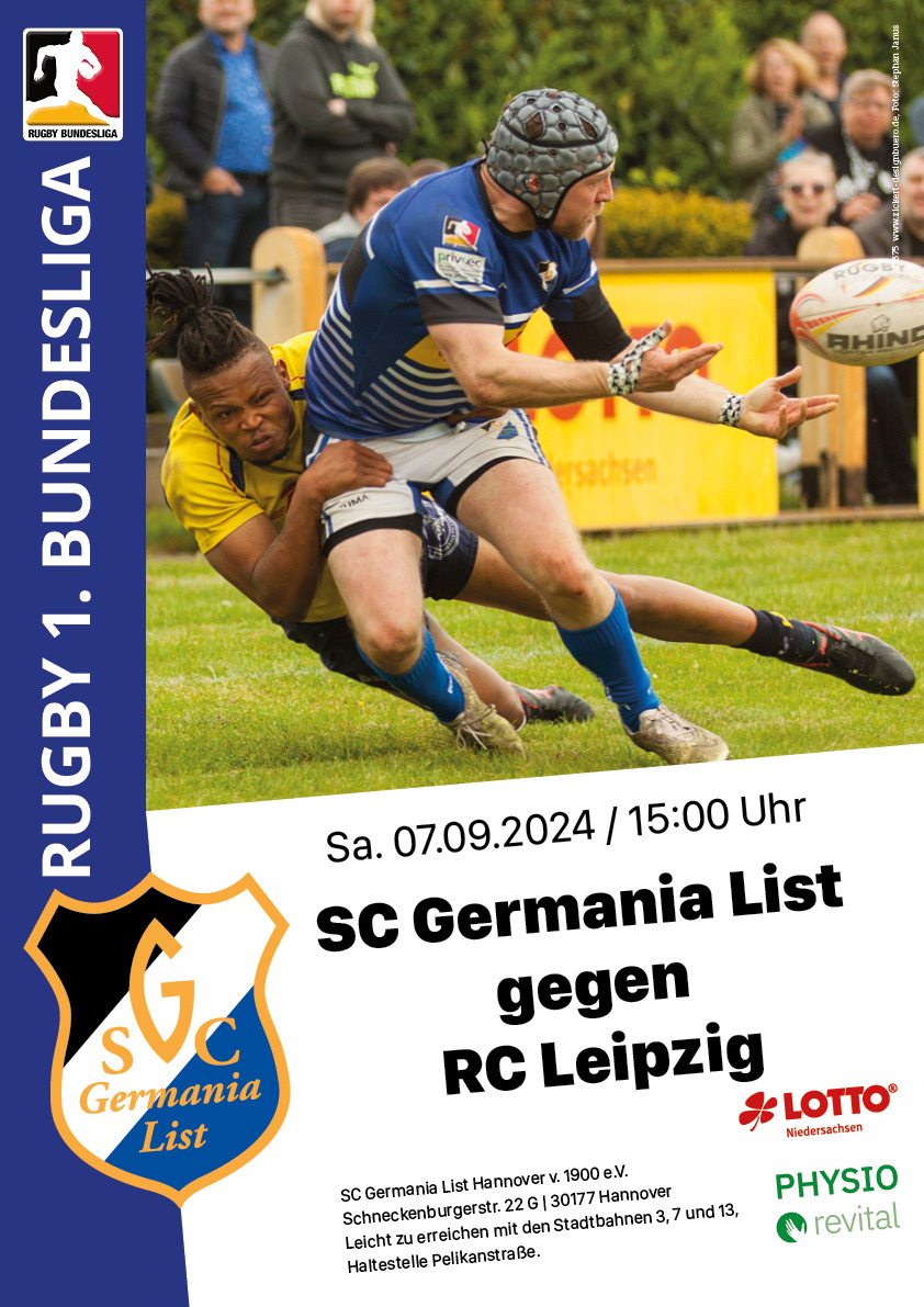 Spieltag gegen den RC Leipzig – SC Germania List von 1900 e.V.